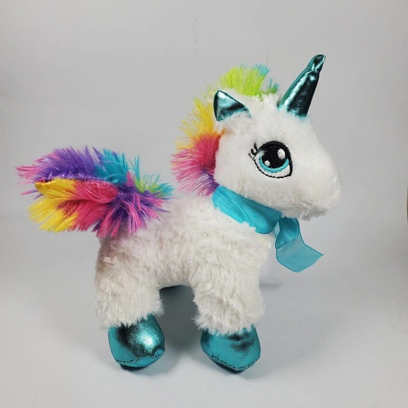 Dan Dee | Toys | Dan Dee Unicorn Plush White Rainbow Stuffed Animal 7 ...